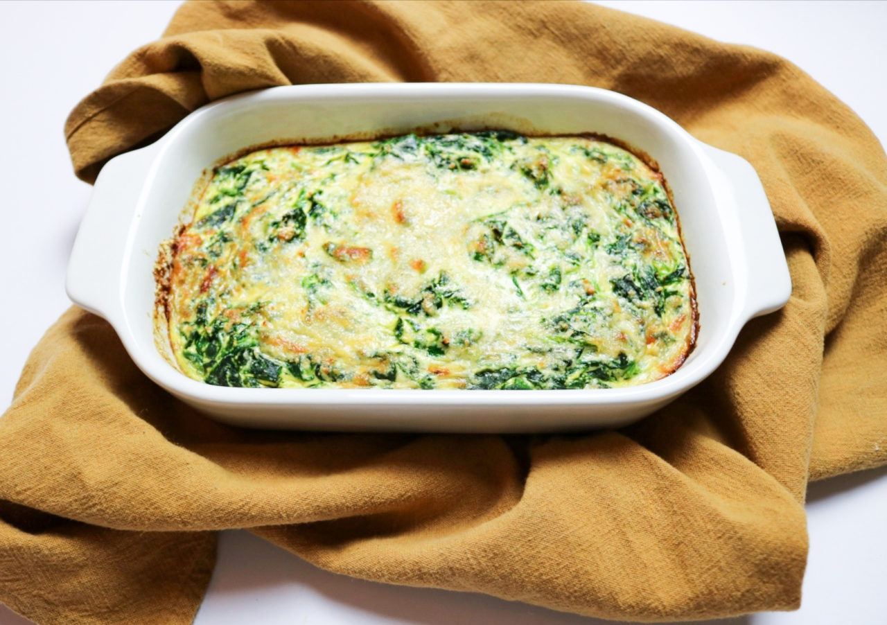 Gratin épinard ricotta - Joana&Vous